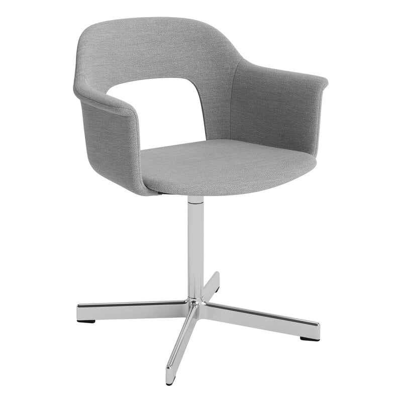 HAY Layout armchair 234, swivel, polished aluminium - Mode 008 | Finnish Design Shop