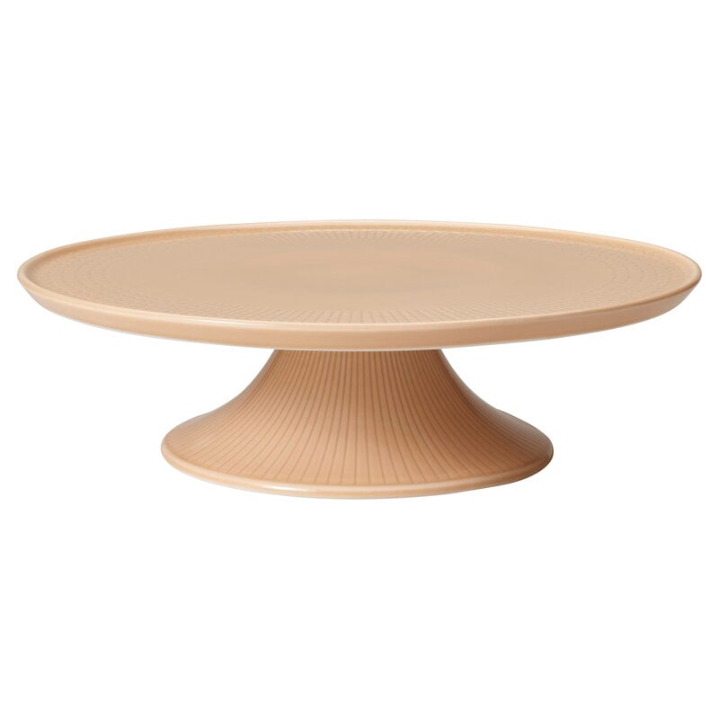 Rörstrand Swedish Grace cake stand, 31 cm, jubilee, warm caramel ...
