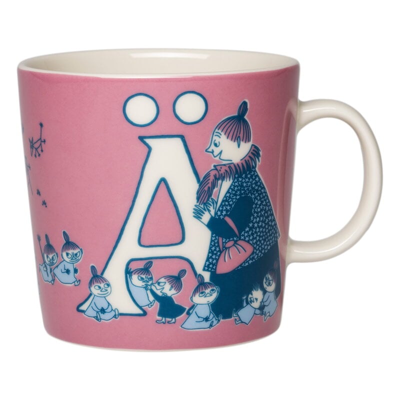 Moomin Arabia Moomin mug 0,4 L, ABC, Ä | Finnish Design Shop