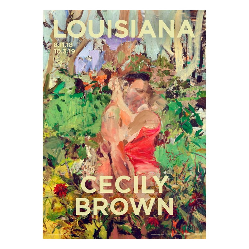 Louisiana Museum of Modern Art Cecily Brown - Couple, A1 poster ...