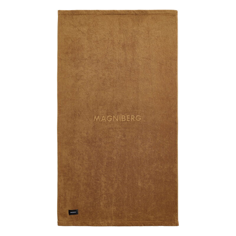Magniberg Gelato bath sheet, 100 x 180 cm, nocciola beige | Finnish ...