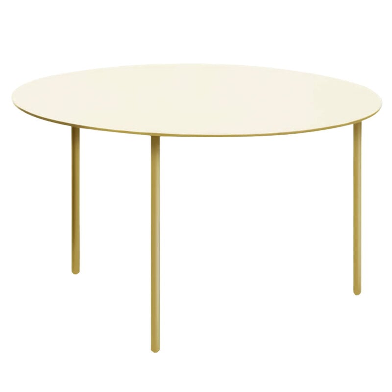 Møbel Copenhagen Pair side table, L, ochre steel | Finnish Design Shop