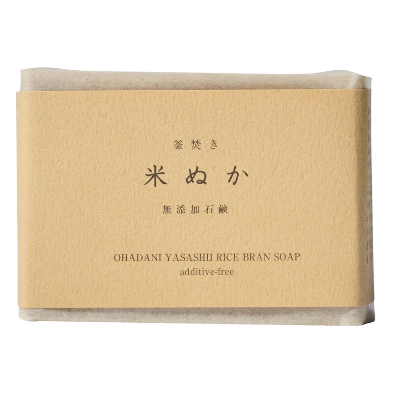Mutenka Sekken Rice Bran soap, brown | Finnish Design Shop
