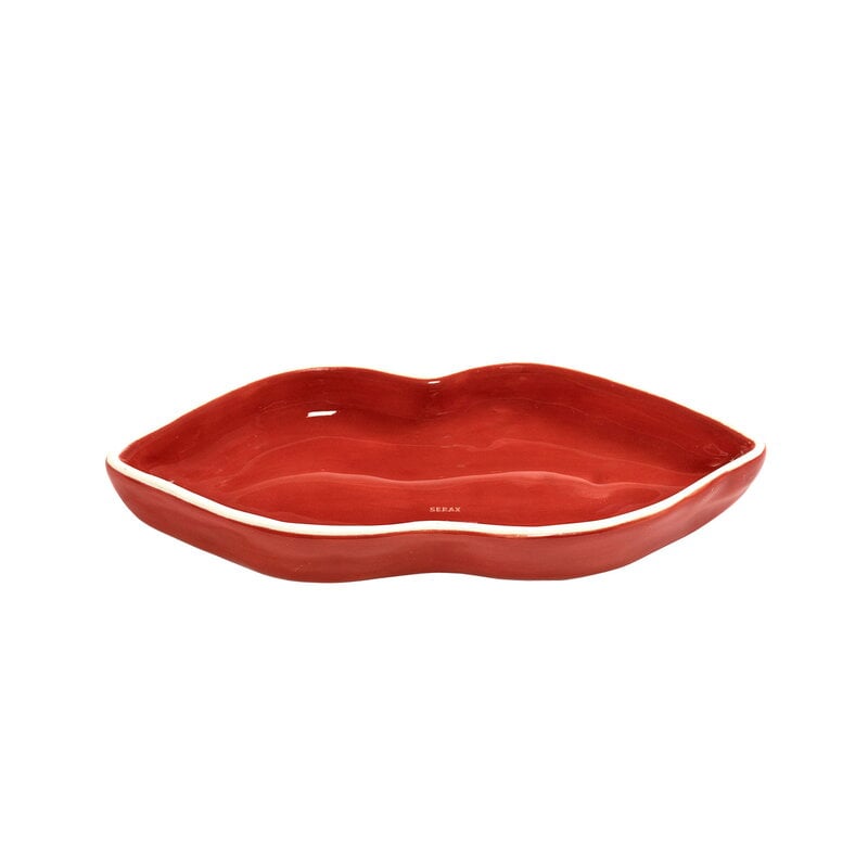 Serax Lips serving dish, S, red | Finnish Design Shop