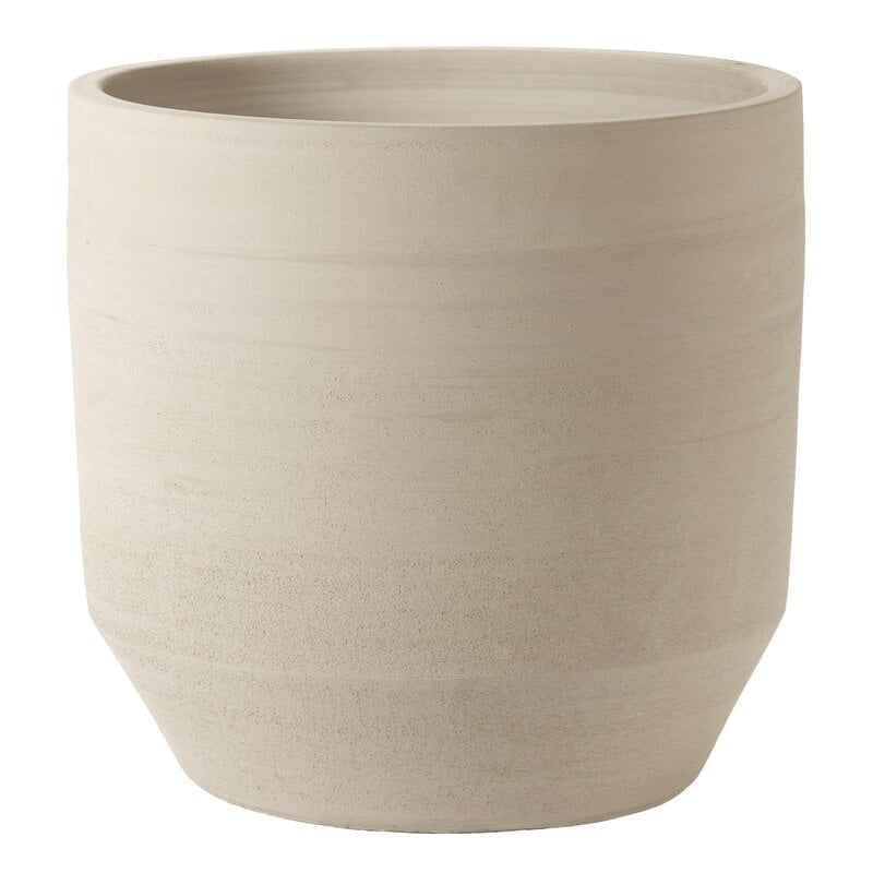 Serax Construct 02 flower pot, L, beige | Finnish Design Shop