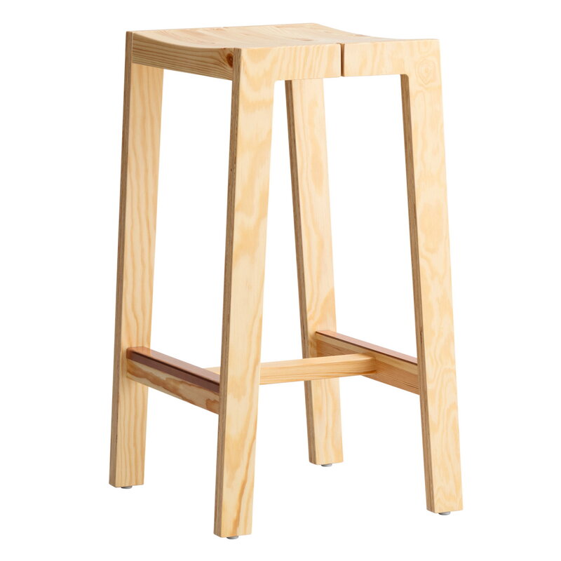 Vaarnii Sgabello da bar 016 Maasto, 65 cm, pino | Finnish Design Shop
