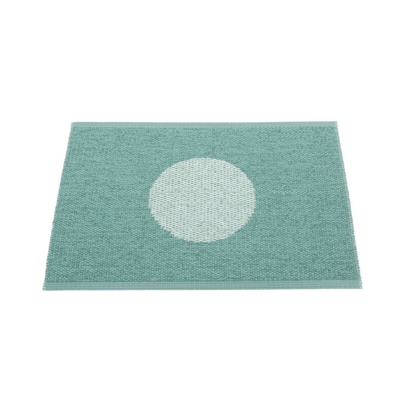 Pappelina Vera Pop rug, 70 x 50 cm, jade - pale turquoise | Finnish ...