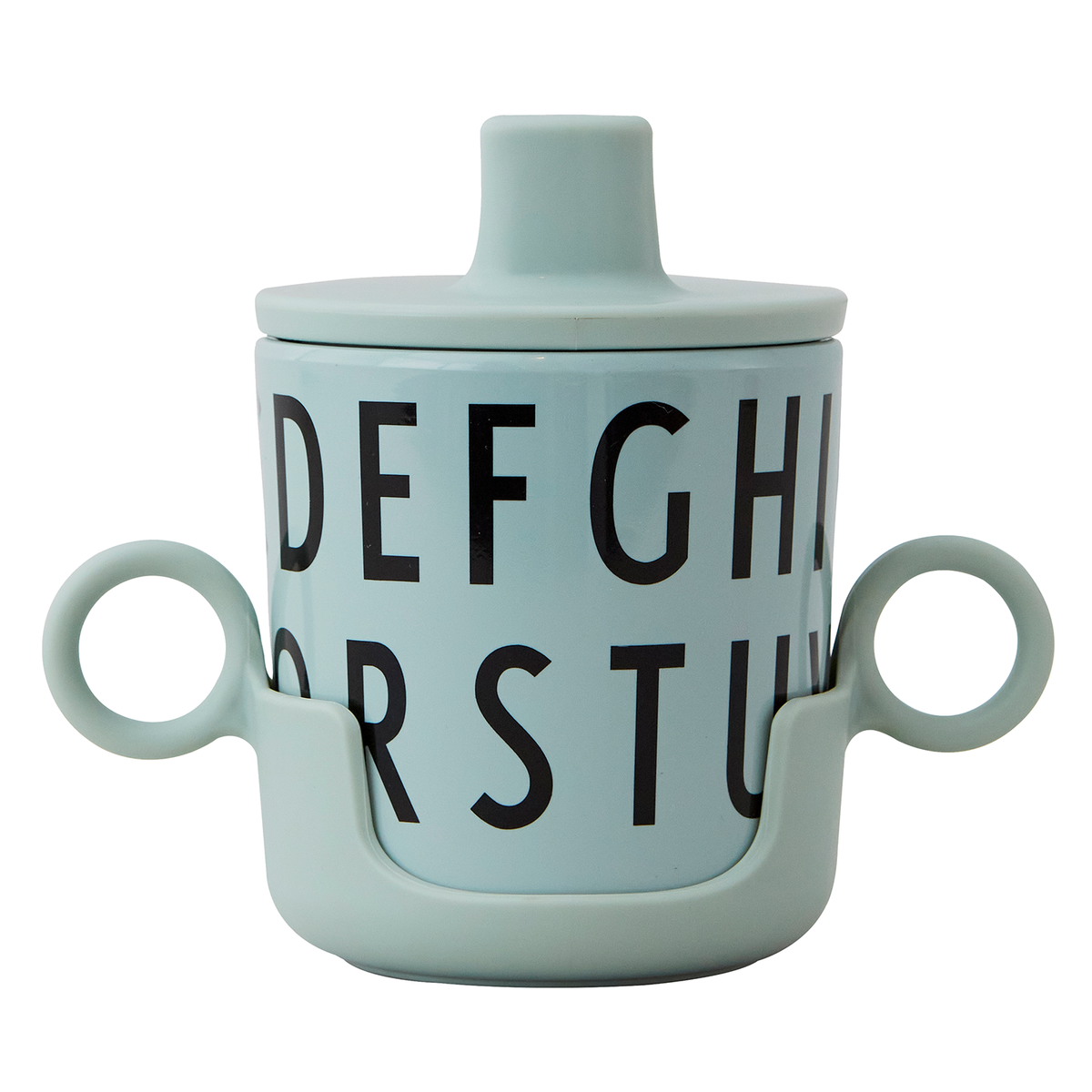 Design Letters Grow with Your Cup melamine cup, green | Pre-used design ...