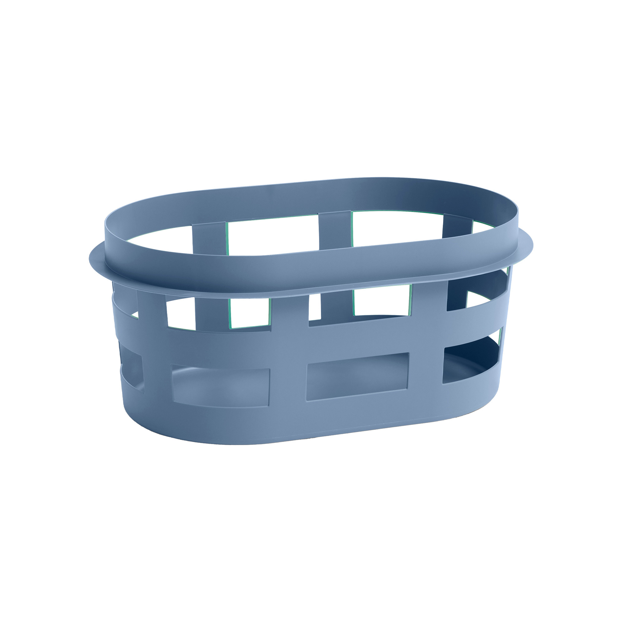HAY Basket recycled, small, blue | Finnish Design Shop UK