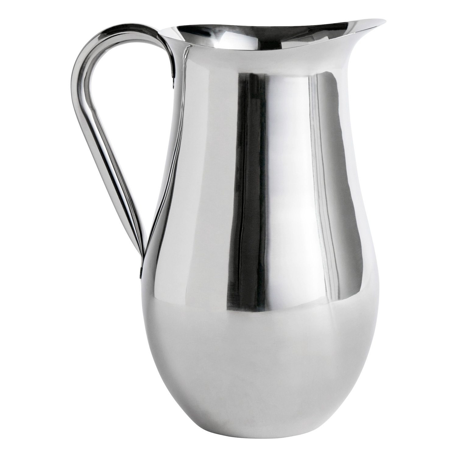 HAY Indian Steel Pitcher, XL, stainless steel | Pre-used design | Franckly