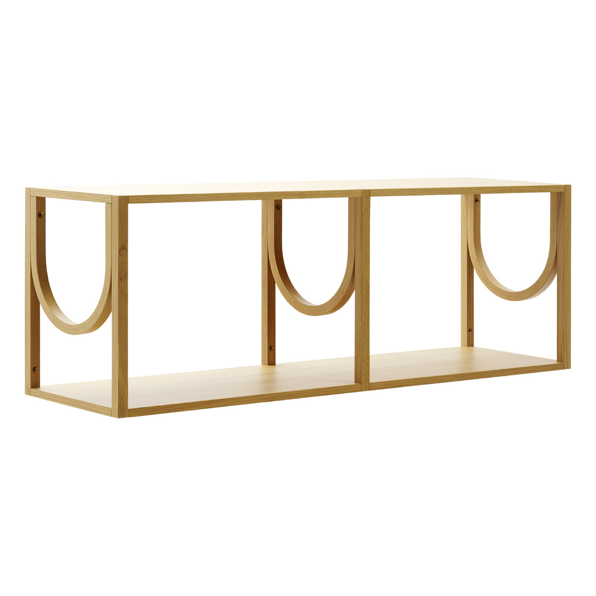 Fogia Arch Hylly Matala Lakattu Tammi Finnish Design Shop