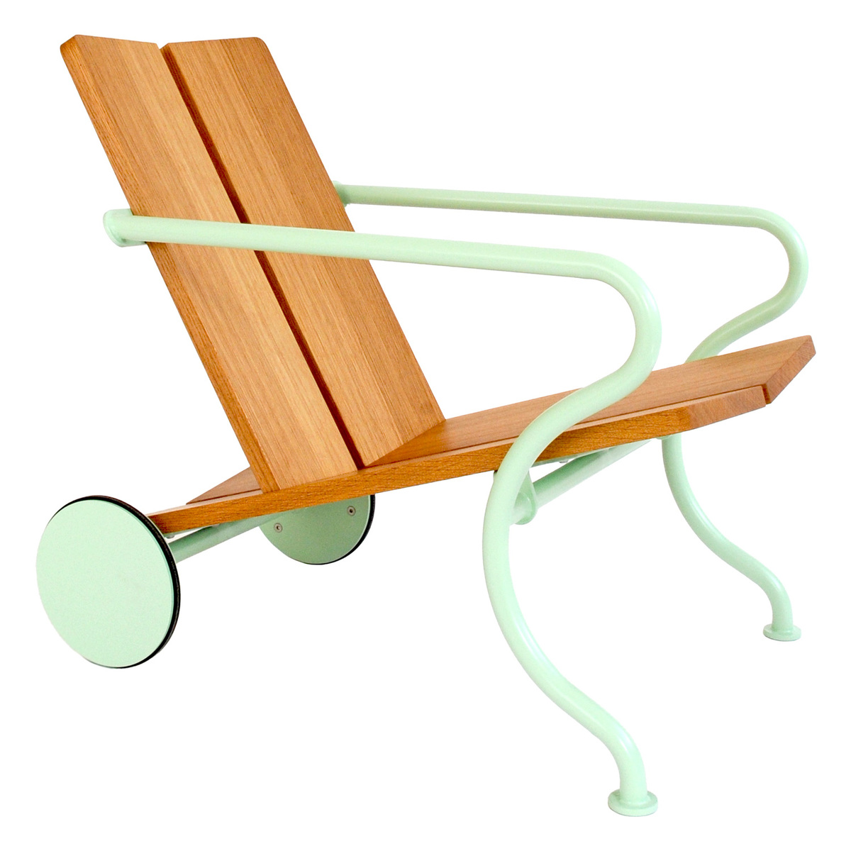 Atelier Sandemar Oona Liegestuhl, Pistaziengrün | Finnish Design Shop