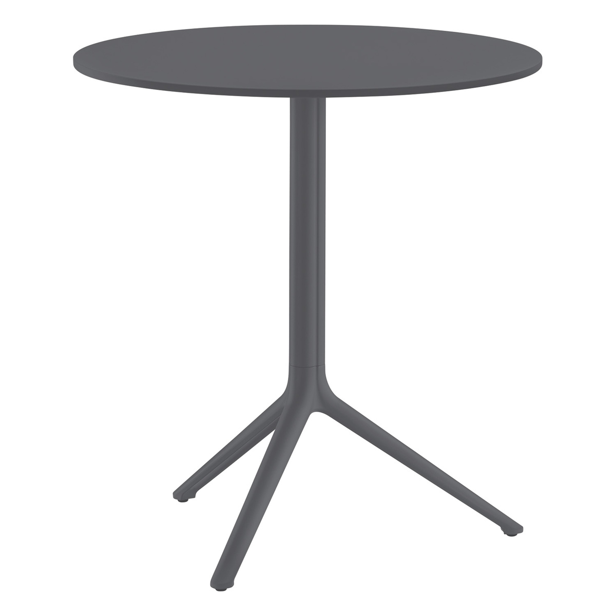 Pedrali Elliot 5470 table, 70 cm, anthracite | Pre-used design | Franckly