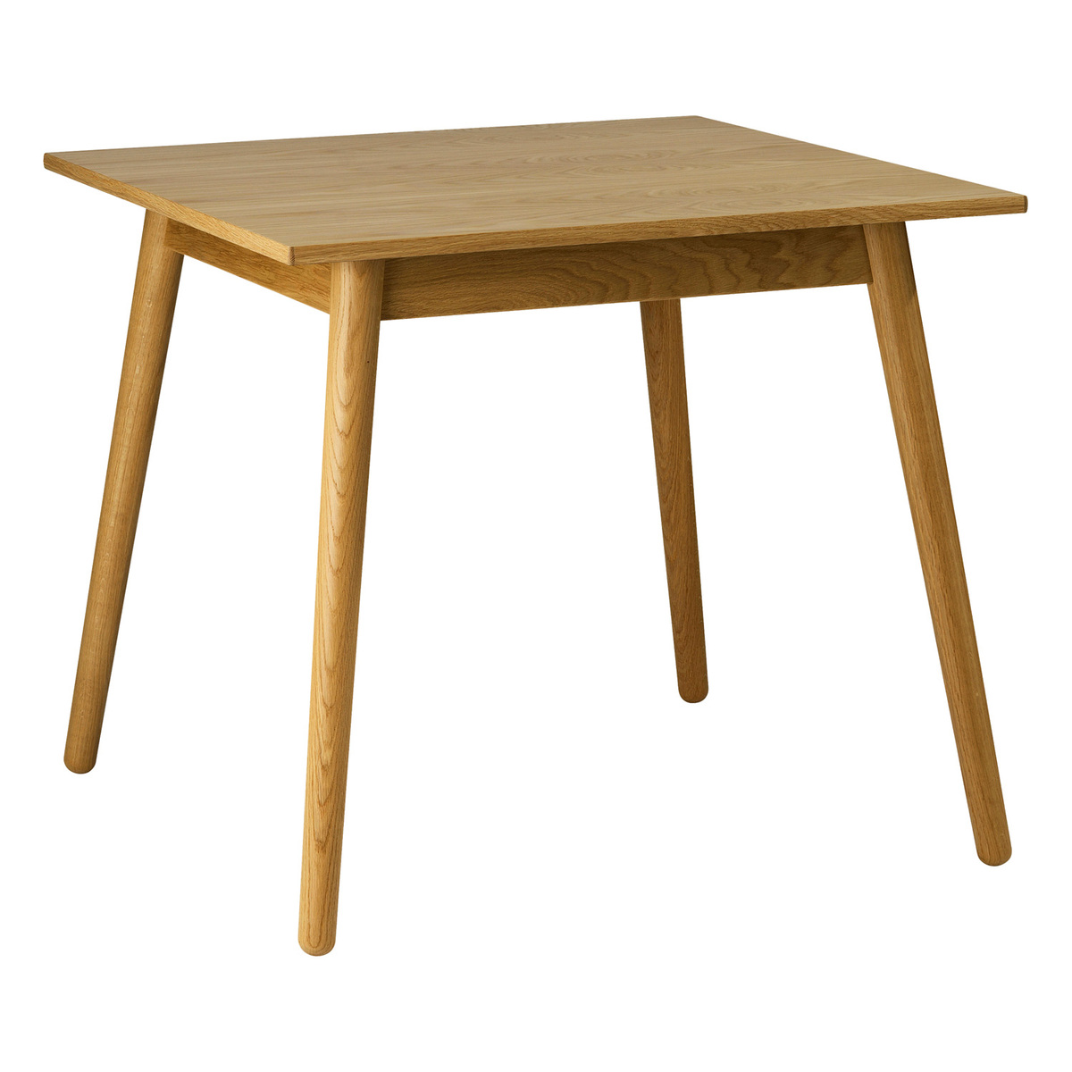 FDB M bler C35A Dining Table 82 X 82 Cm Lacquered Oak Pre used 