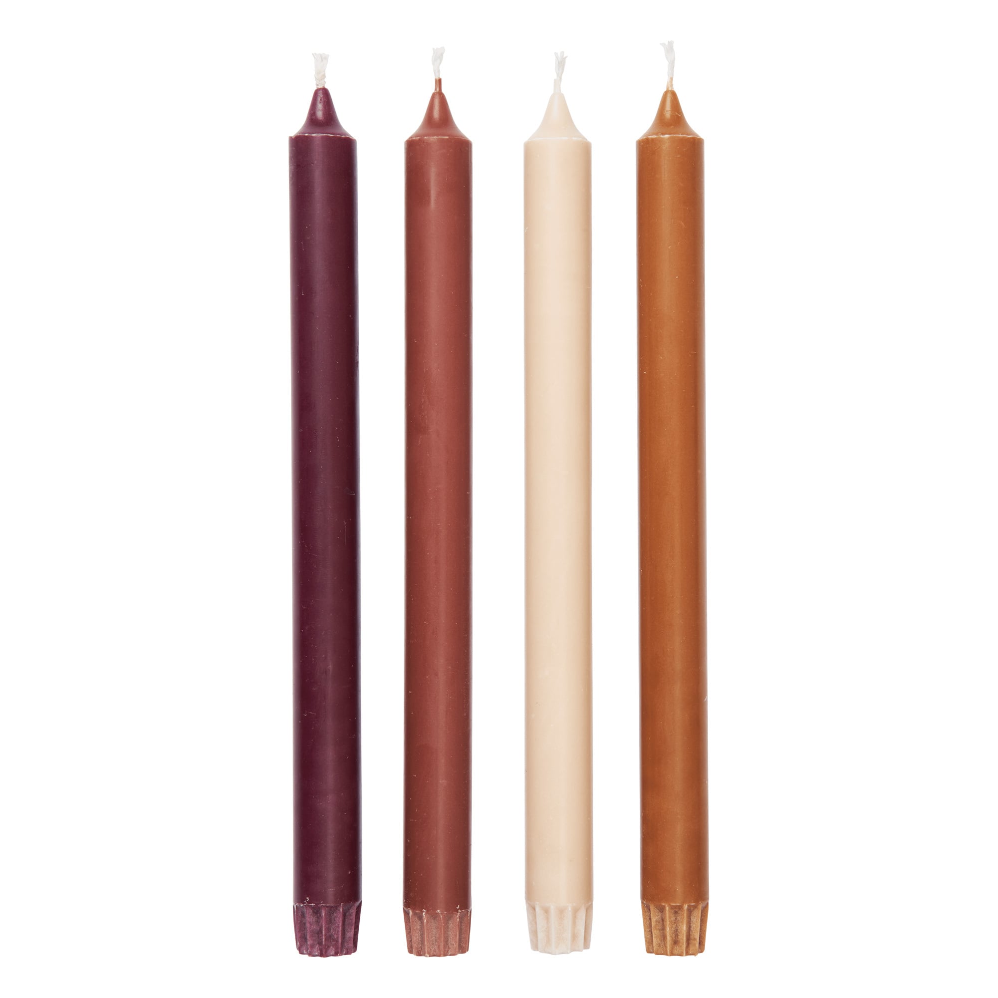 Ferm Living Pure candles, set of 4, roseate blend | Finnish Design Shop