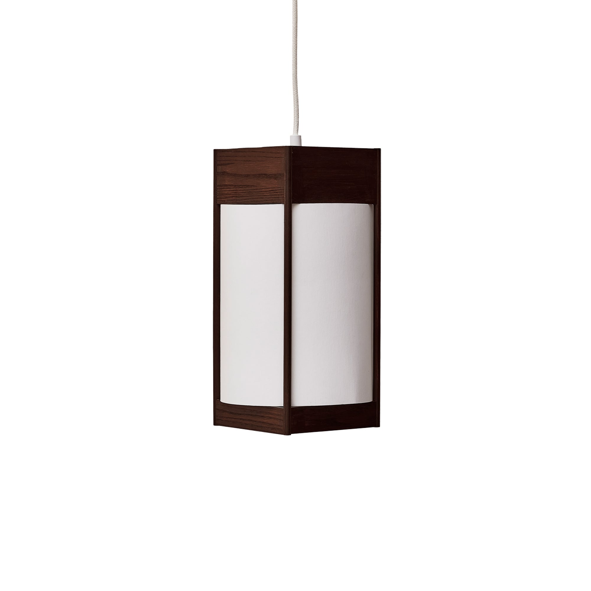 Form & Refine Andon pendel, medium, dark brown ash | Pre-used design ...