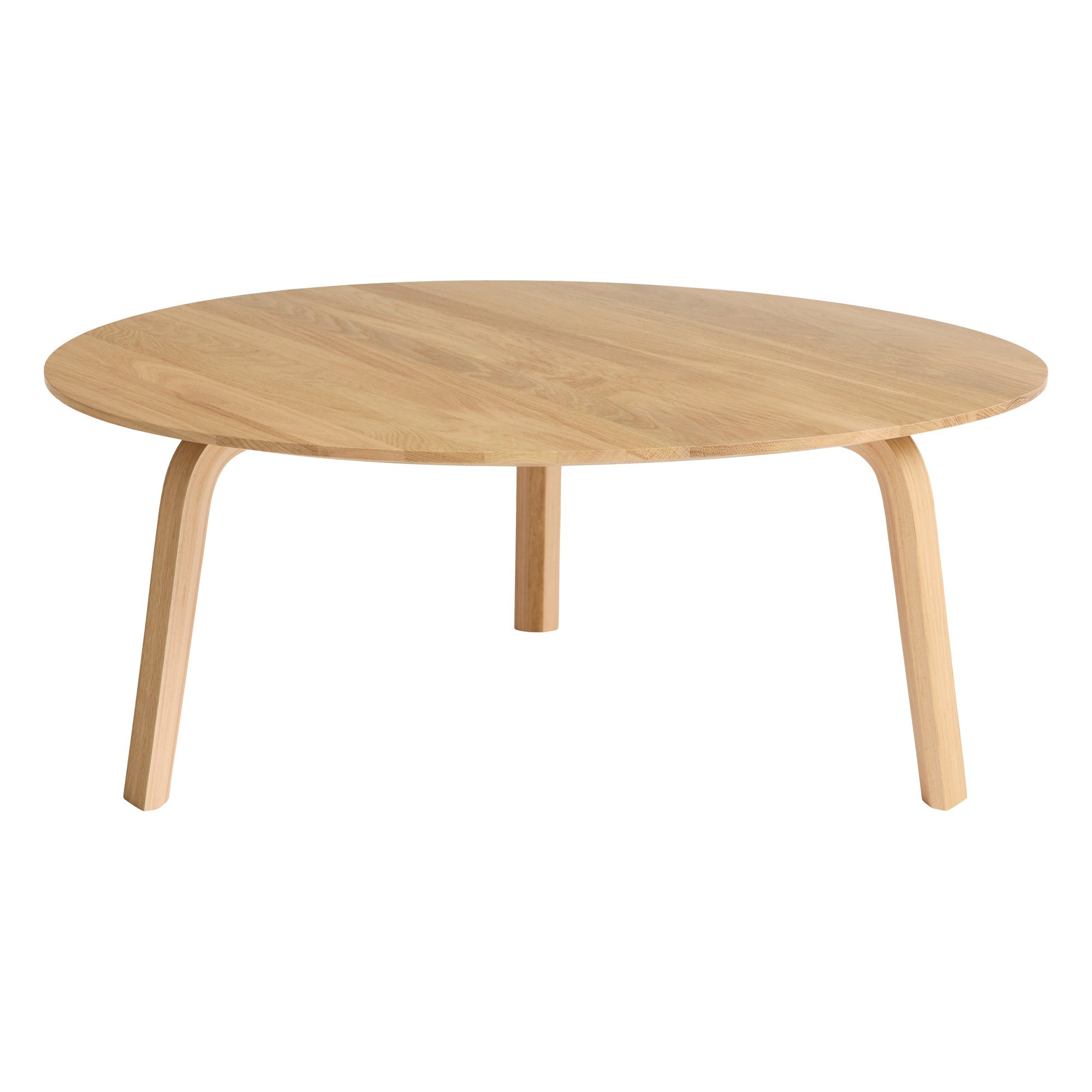 HAY Bella coffee table 80 cm, low, lacquered oak | Pre-used design ...