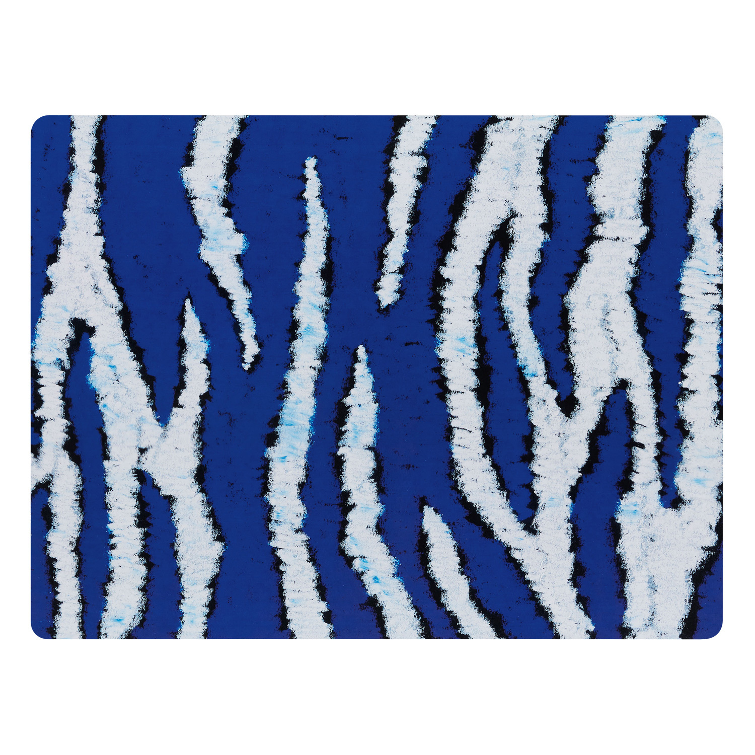 Hem Monster placemat, set of 2, ultramarine blue - white | Finnish ...