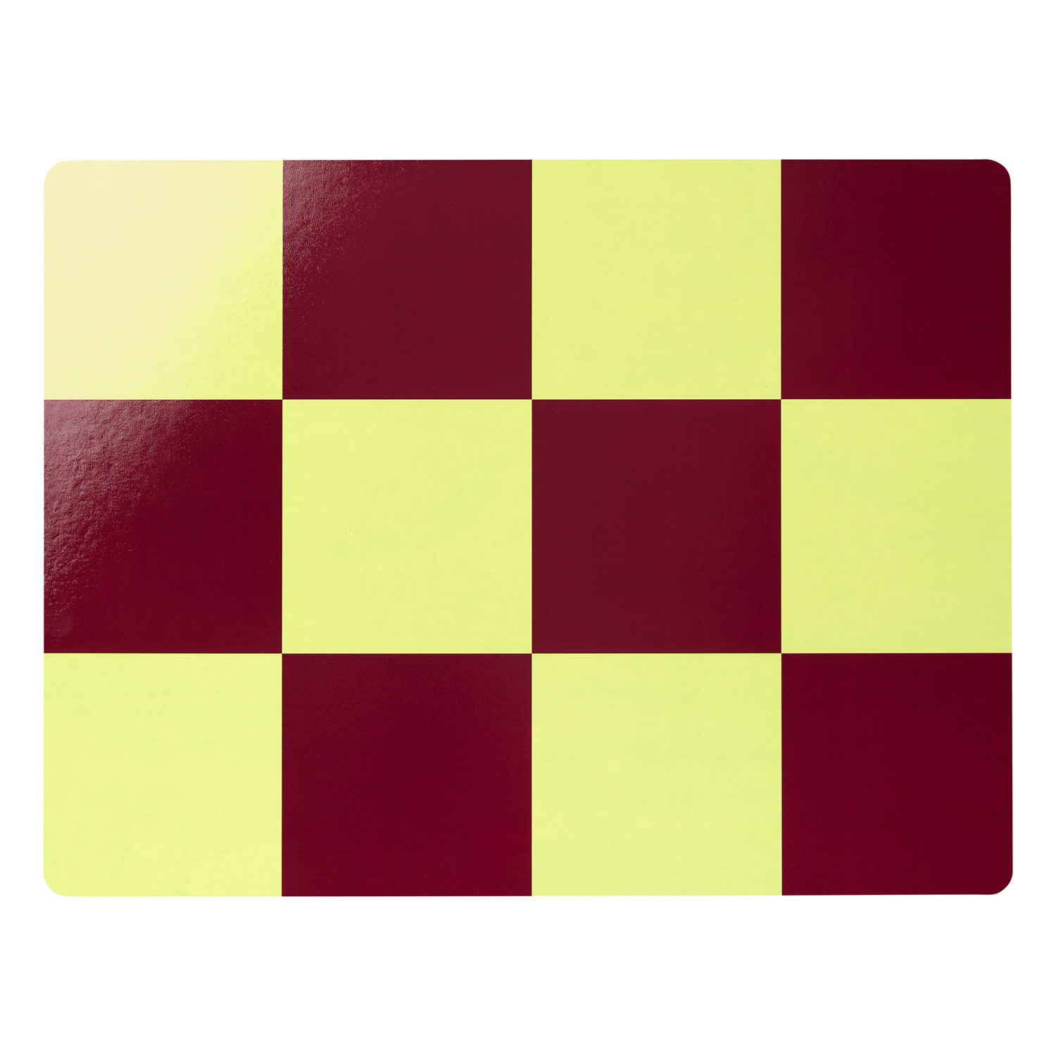 Hem Check tabletti, 2 kpl, butter - burgundy | Finnish Design Shop