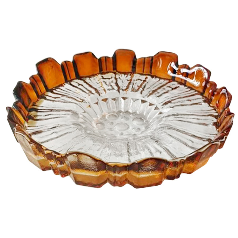 Humppilan Lasi Ulpukka serving plate, brown | Pre-used design | Franckly