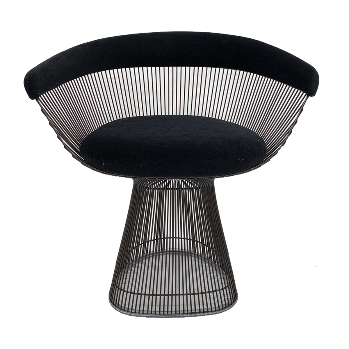 Knoll Platner side chair, metallic bronze | Pre-used design | Franckly