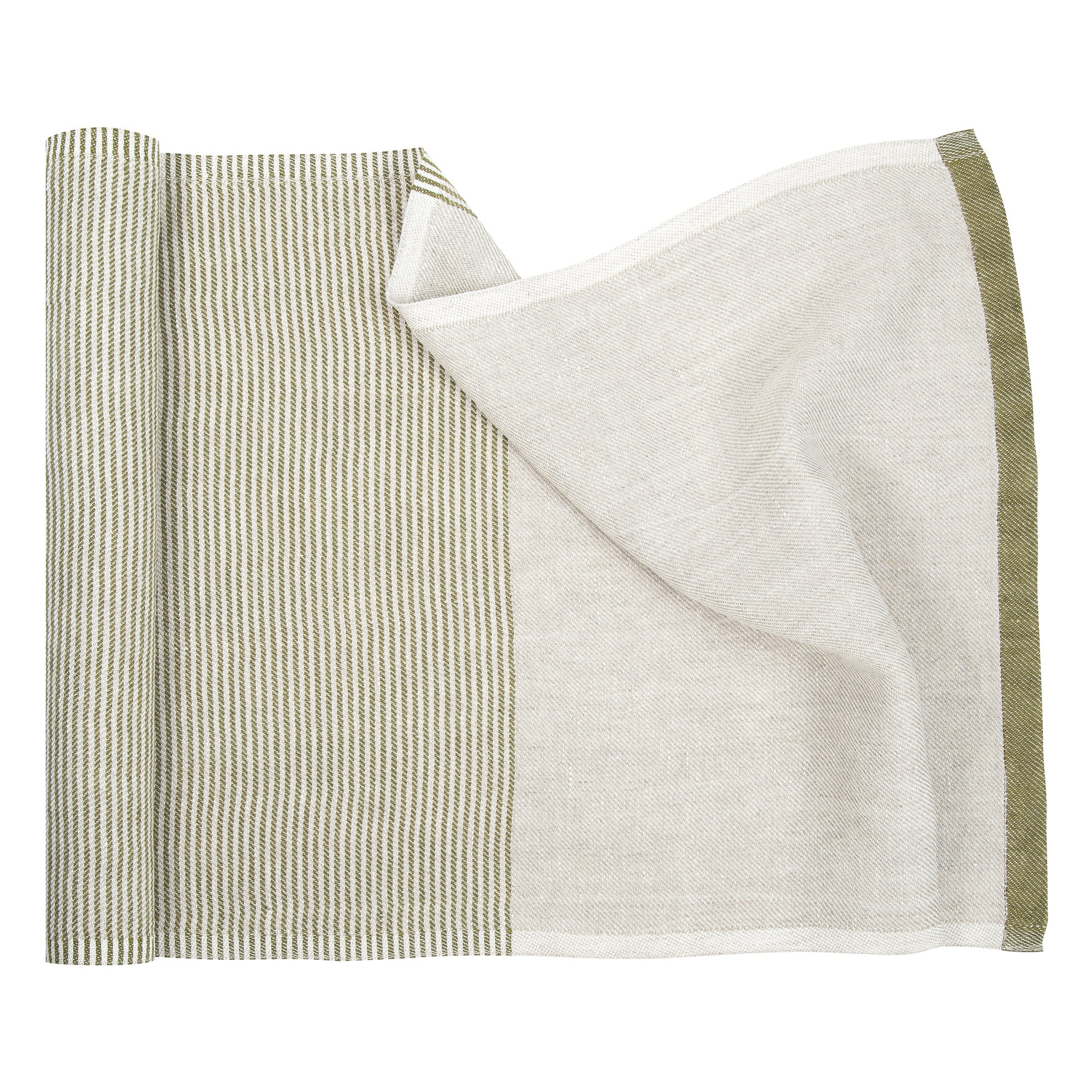 Lapuan Kankurit Kaisla sauna cover, 50 x 180 cm, linen - olive ...