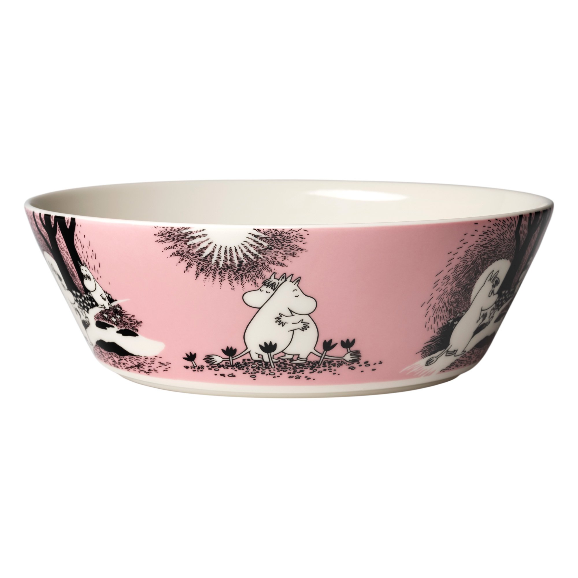Moomin Arabia Moomin serving bowl, 23 cm, Love 30 | Pre-used design ...