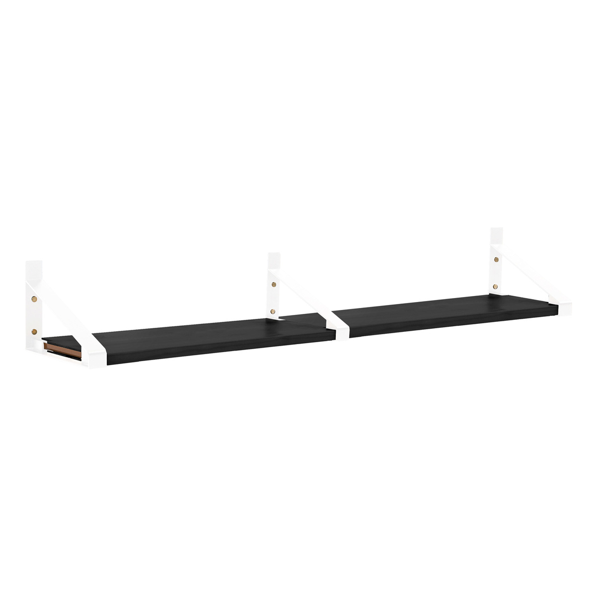 Lundia Classic Sein hylly 2 Kpl Valkoinen Musta Finnish Design Shop