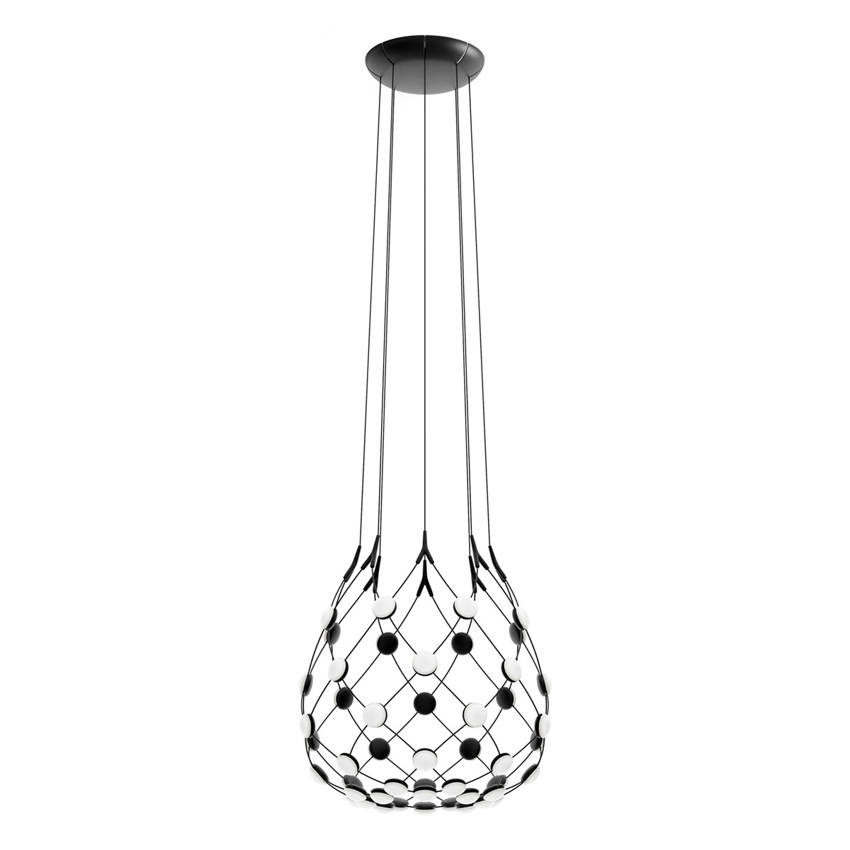 Mesh Riippuvalaisin 55 Cm Musta Finnish Design Shop
