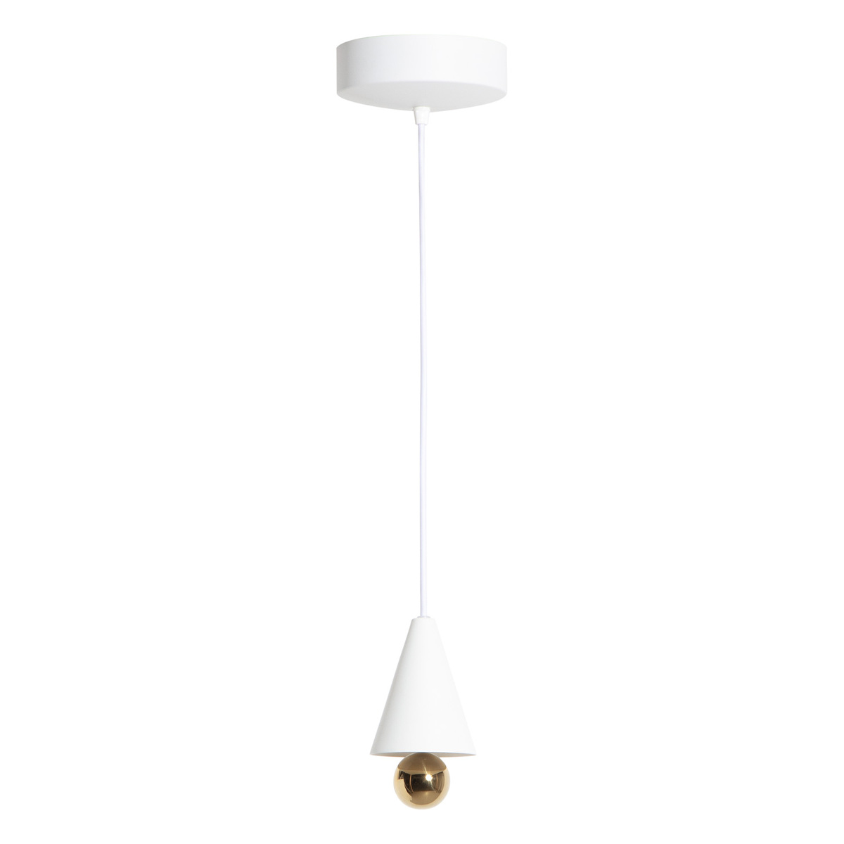Petite Friture Cherry LED Pendant Mini XS White Pre used Design