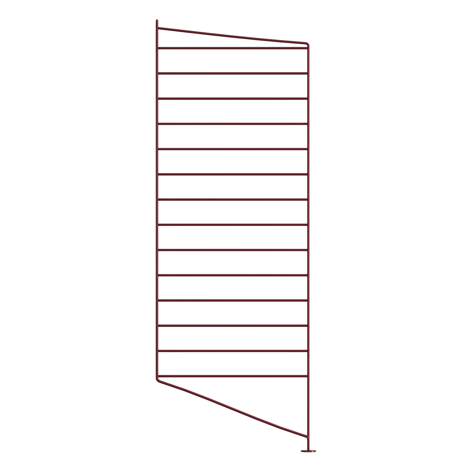 String Furniture String panel de suelo, 85 x 30 cm, paquete de 1, rojo ...