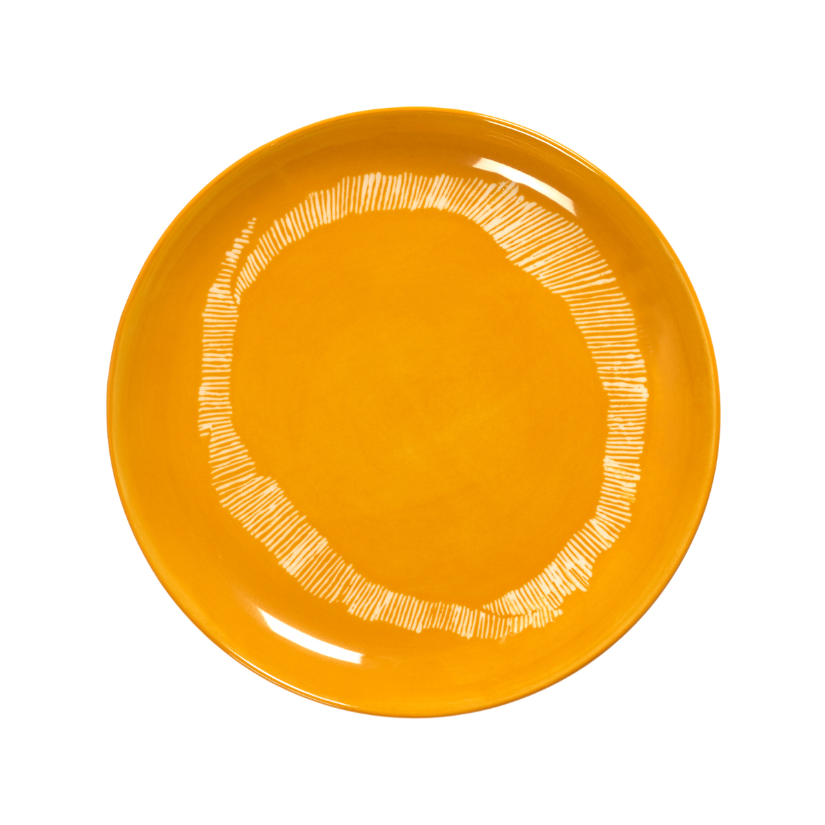Serax Feast Plate S 2 Pcs Yellow White Finnish Design Shop