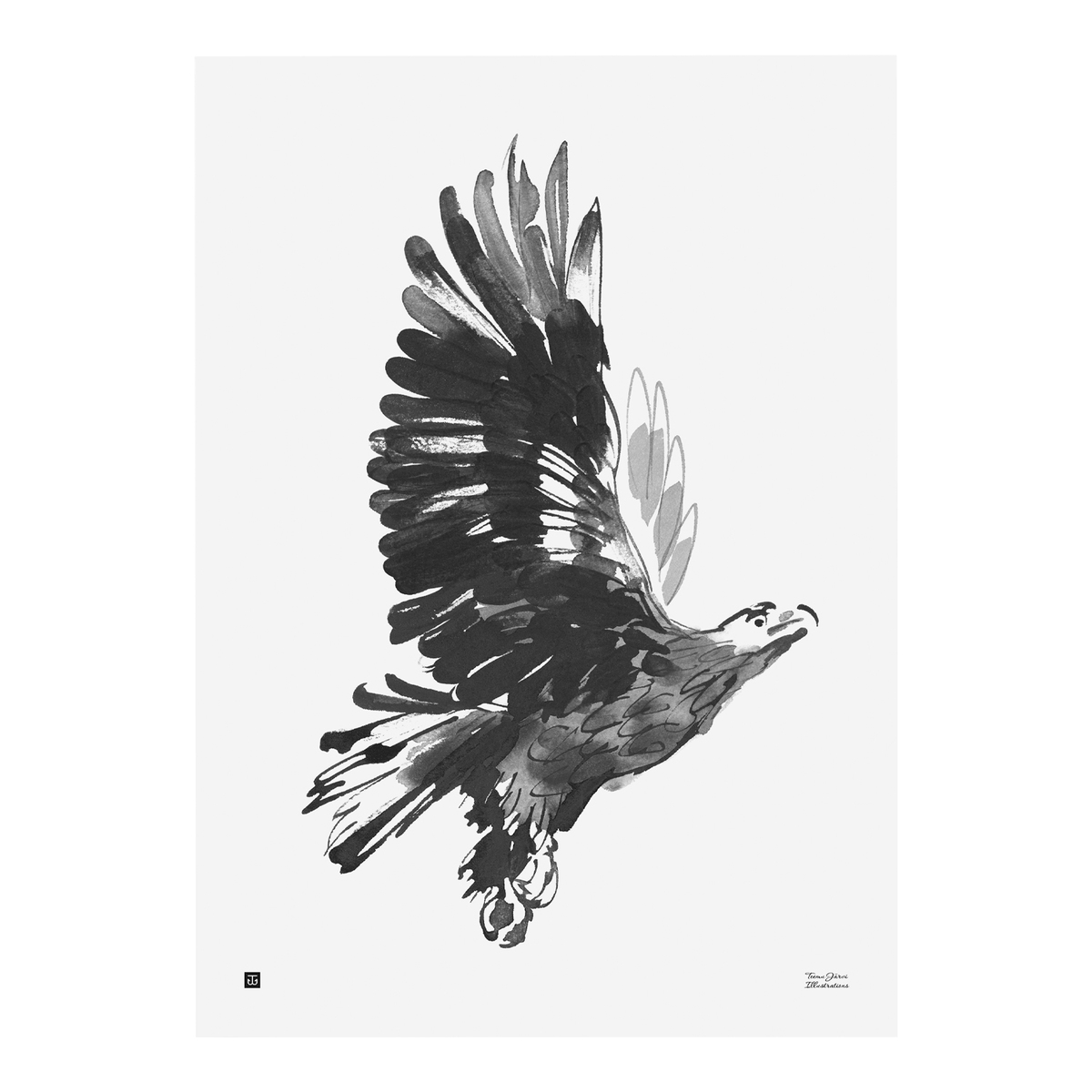 Teemu J rvi Illustrations Kotka Juliste 50 X 70 Cm Finnish Design Shop