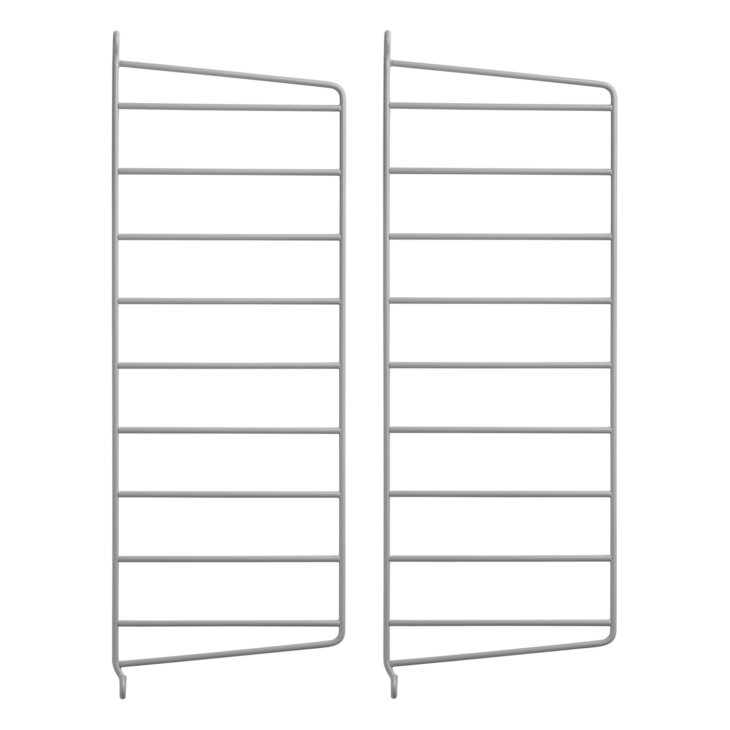 String Furniture String Sivupaneeli 50 X 20 Cm 2 Kpl Harmaa