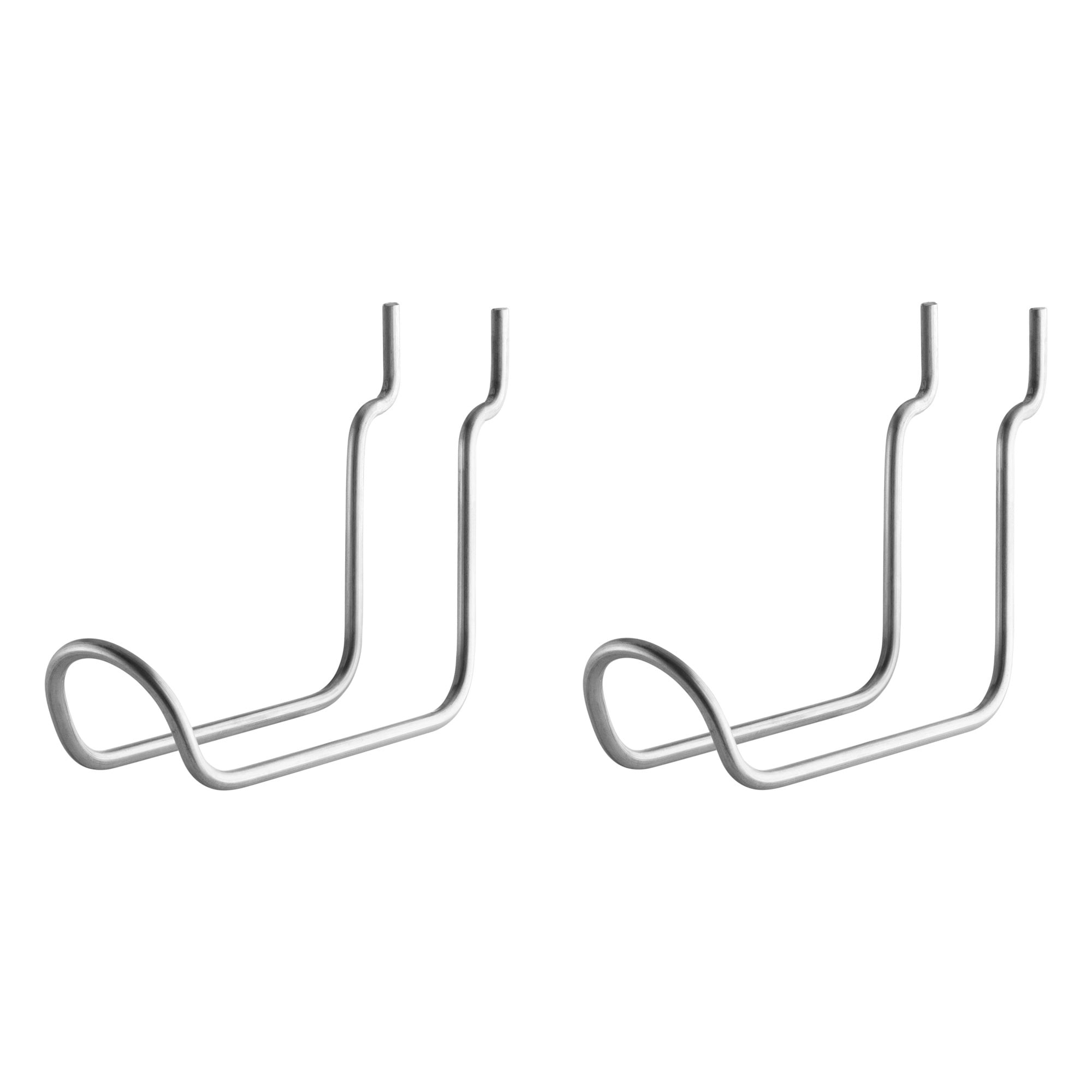 String Furniture String Outdoor vertical double hooks, 2 pcs, stainless ...
